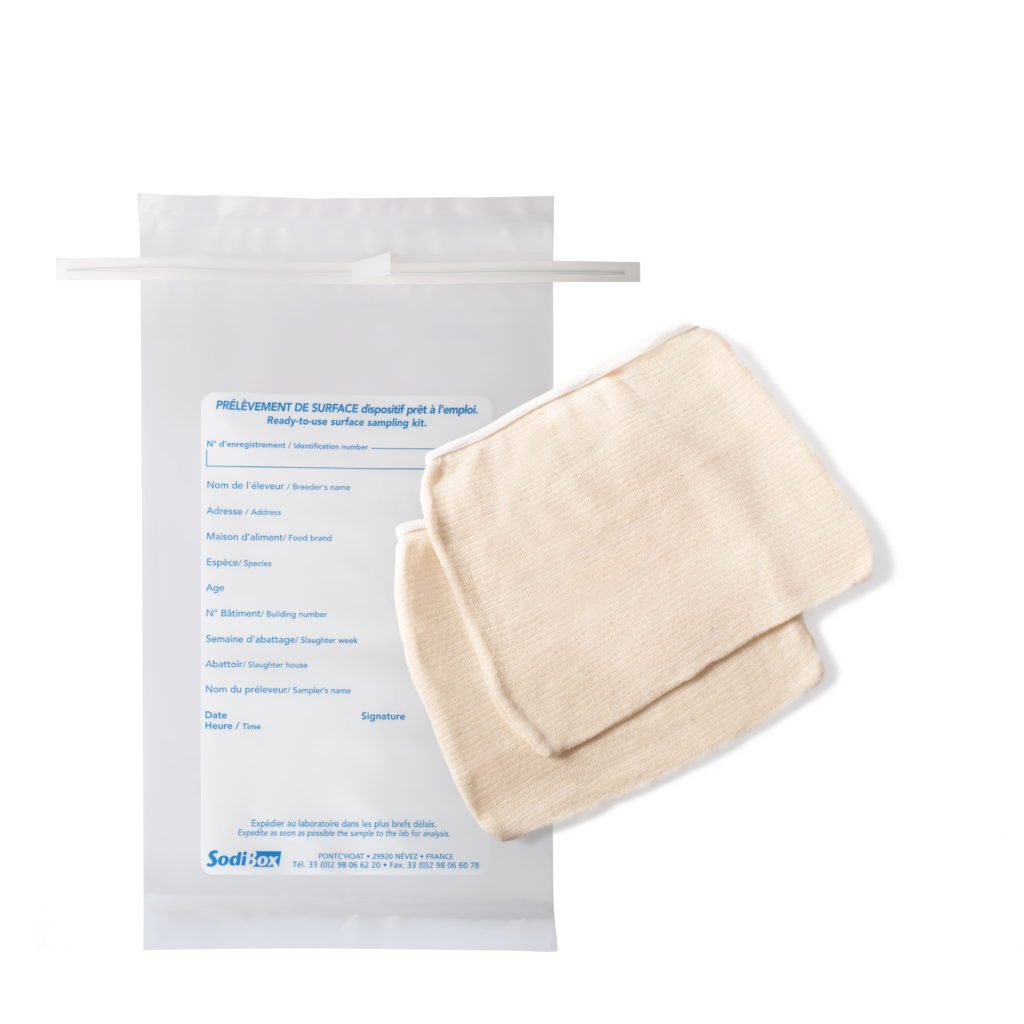 Fabricant kit de prélèvement pour élevage avicole : chaussons, gants ...