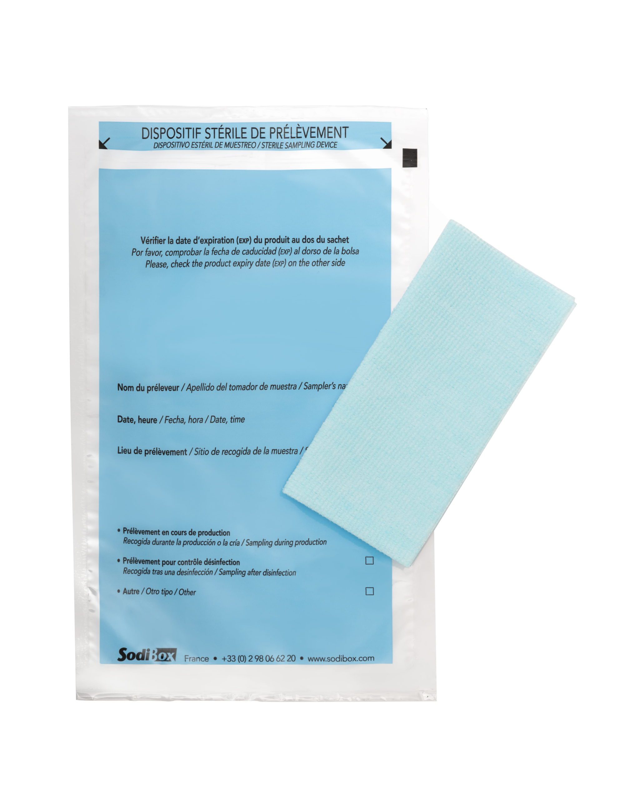 Fabricant kit recherche salmonelle et listeria par chiffonnette